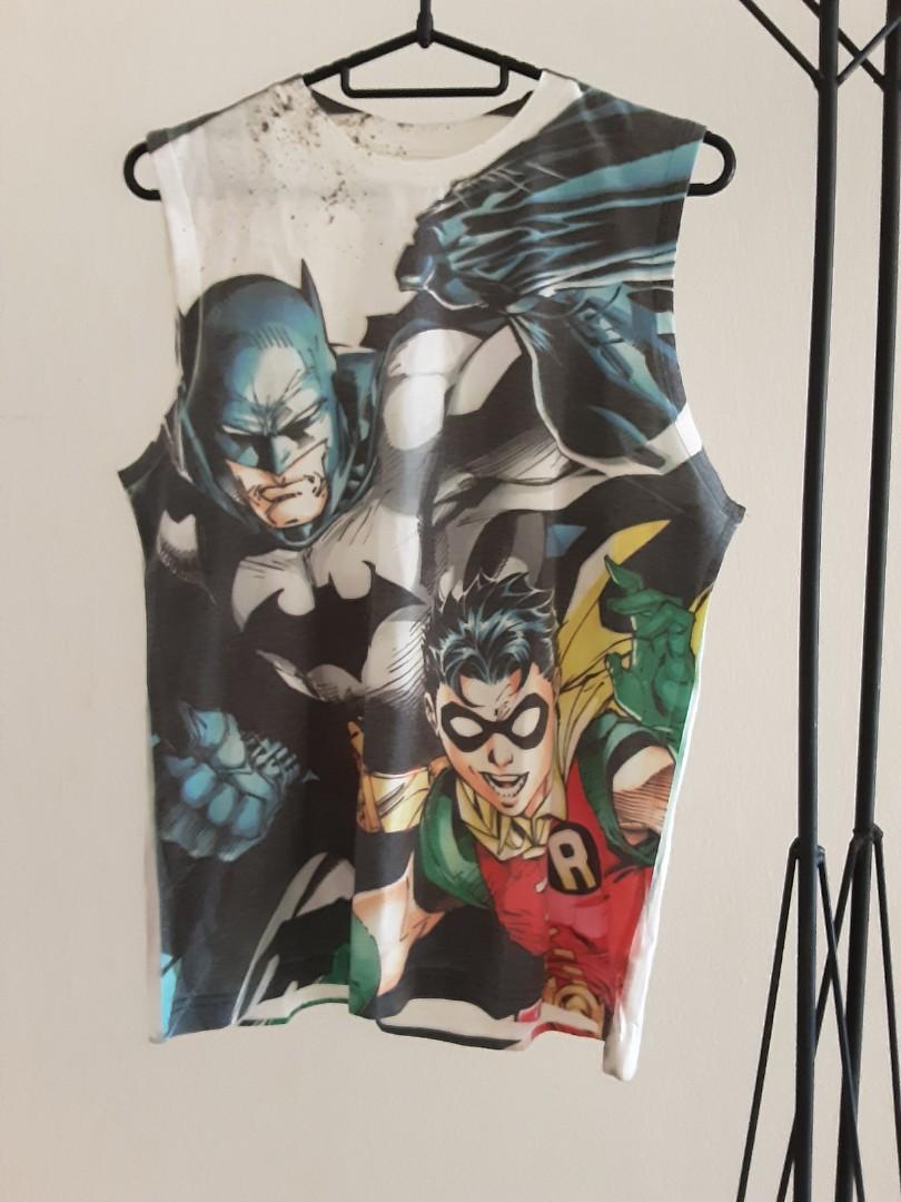 DC comic singlets, Men's Fashion, Tops & Sets, Tshirts & Polo Shirts on ...