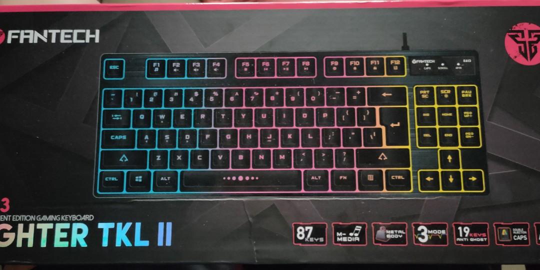 Fantech K613 Fighter II TKL Tournament Edition Gaming Keyboard, Computers & Tech, Parts ...