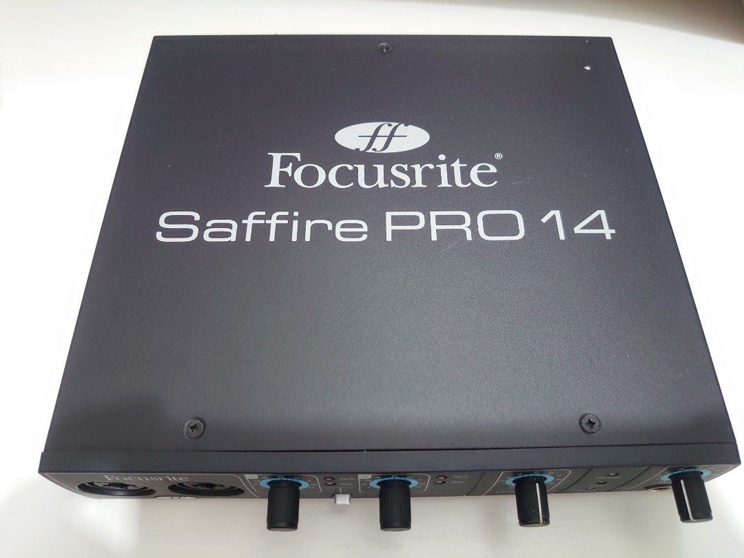 Focusrite Saffire Pro 14 audio interface, 音響器材, 可攜式音響設備 - Carousell
