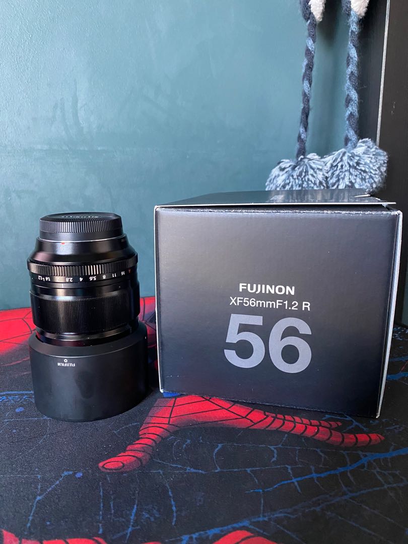 Fujinon XF56 F1.2R with Original Fujinon Lens Filter, Photography, Lens & Kits on Carousell