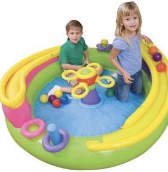 Intex inflatable ball pit, Babies & Kids, Infant Playtime on Carousell