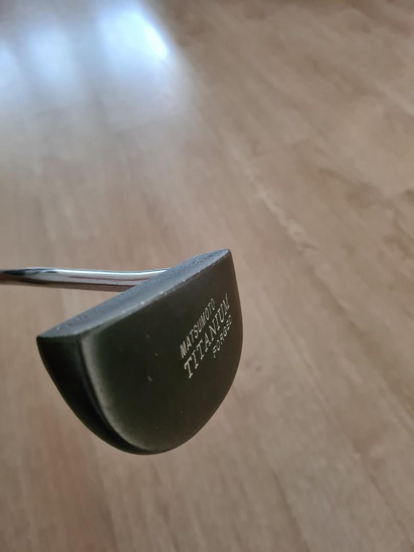 Golf putter MATSUMOTO TITANIUM handmade, Sports Equipment, Sports ...