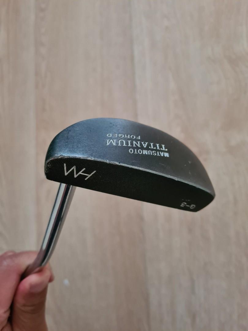 Golf putter MATSUMOTO TITANIUM handmade, Sports Equipment, Sports ...