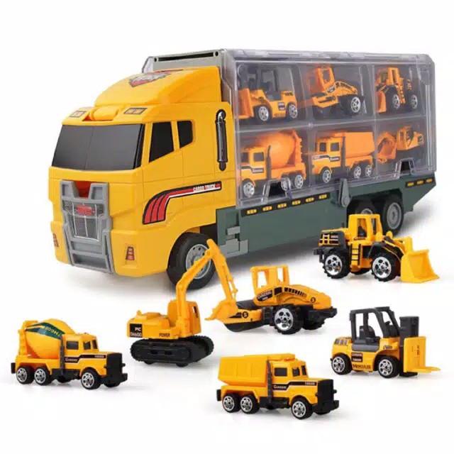 MAINAN ANAK CONTAINER TRUK KONTRUKSI BAHAN METAL/DIE CAST, Toys ...