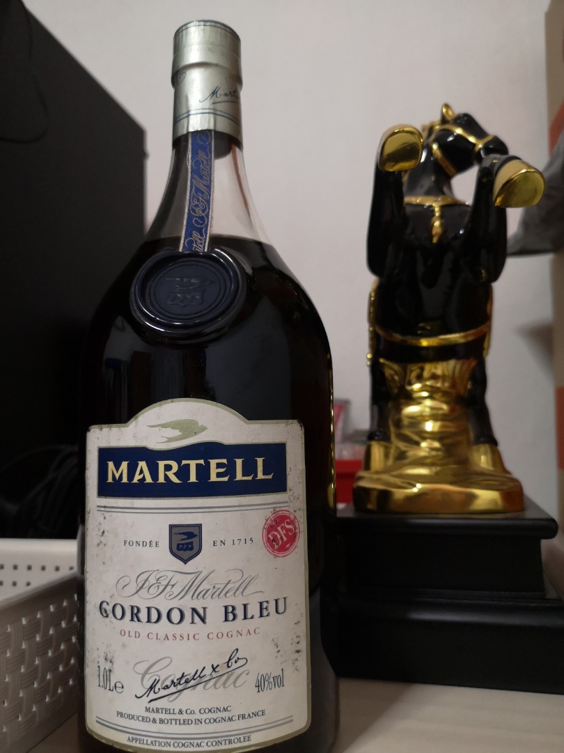 Martell Cordon Bleu 1L 18 years, Food & Drinks, Alcoholic Beverages on ...
