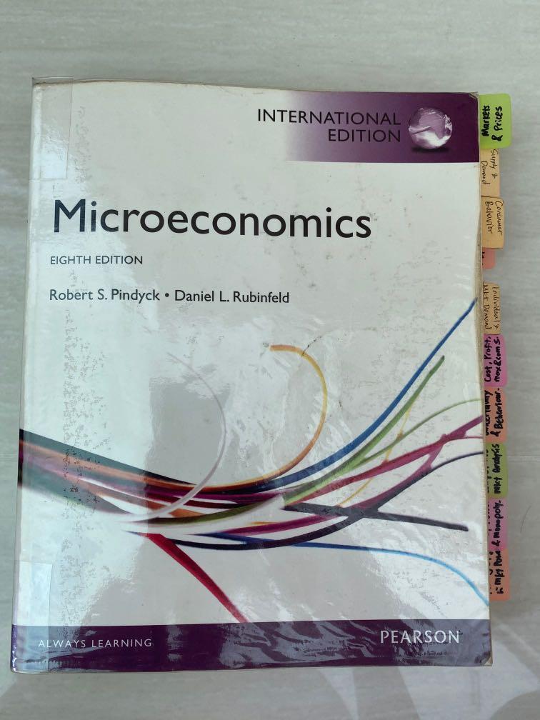 Microeconomics (8th Edition), Hobbies & Toys, Books & Magazines ...