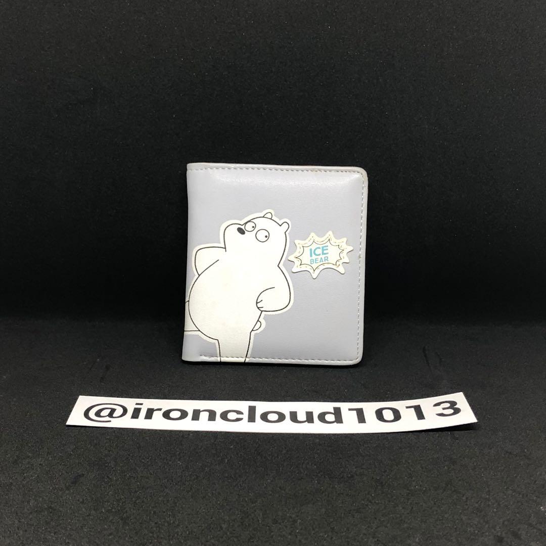 Miniso We Bare Bears Ice Bear Wallet, Women's Fashion, Bags & Wallets ...