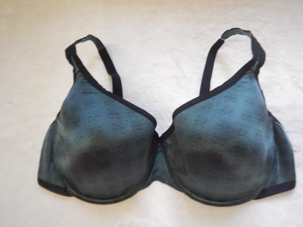 MY 大 BRA Size 70E/32DD深綠色~半拆式肩帶~隱形肩帶扣位~鋼圈~柔軟立體無縫罩杯~時款舒適性感胸圍 $59 (免郵費) 一 ...