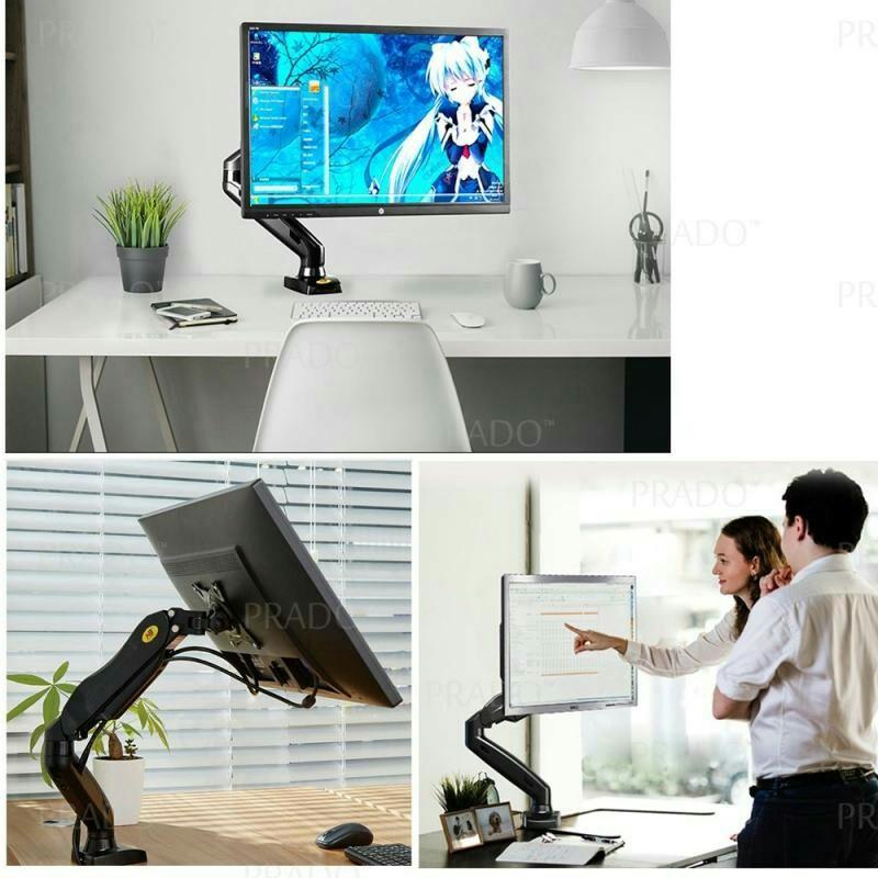 NB North Bayou Monitor Desk Mount Stand Full Motion Swivel Monitor Arm ...