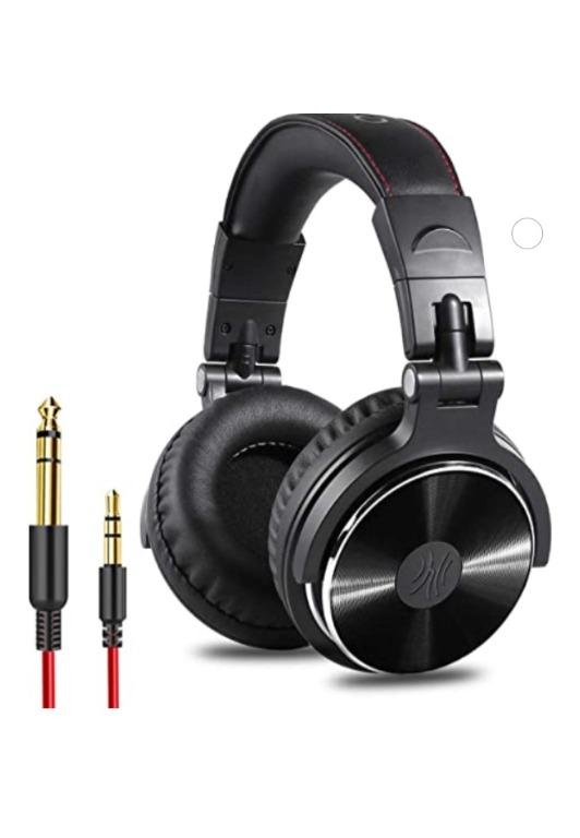 OneOdio Studio Pro 10 DJ Headphones Wired Shareable Adapter-Free Closed ...