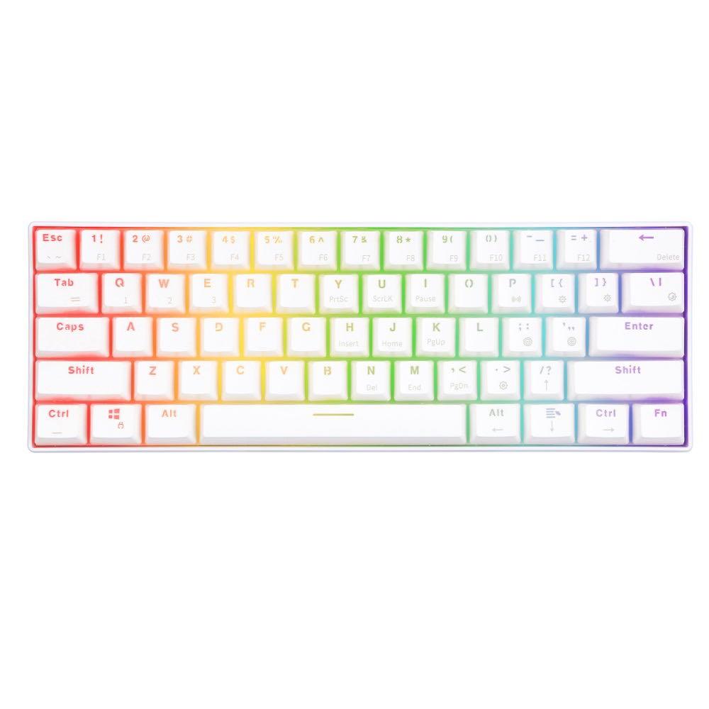 RK 61 Bluetooth Mechanical Keyboard + EXTRA SET KEYCAPS, Computers ...
