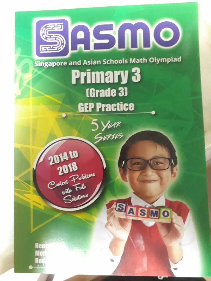 Sasmo P3 Grade 3 GEP Practice, Hobbies & Toys, Books & Magazines ...