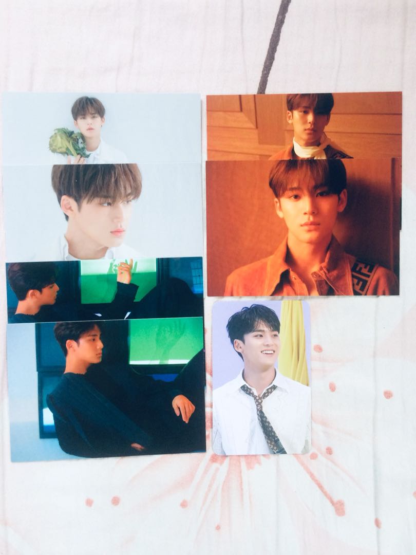 SEVENTEEN SVT MINGYU ALBUM INCLUSIONS, PHOTOCARDS, TRADING CARDS ...