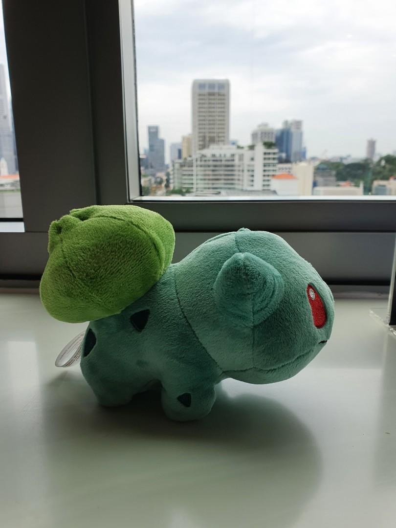 Singapore pokemon centre center bulbasaur plush, Hobbies & Toys, Toys ...