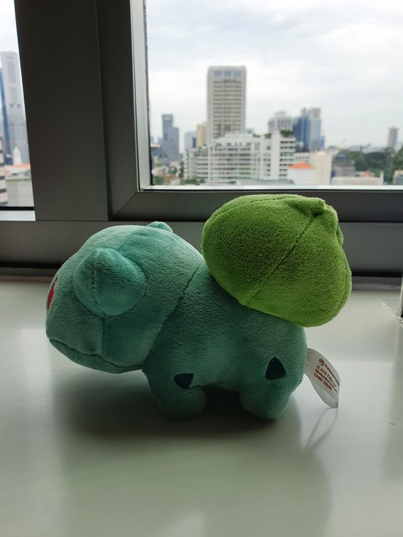 Singapore pokemon centre center bulbasaur plush, Hobbies & Toys, Toys ...