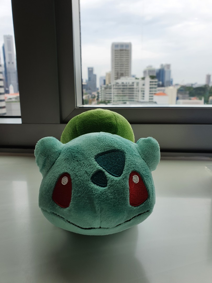 Singapore pokemon centre center bulbasaur plush, Hobbies & Toys, Toys ...