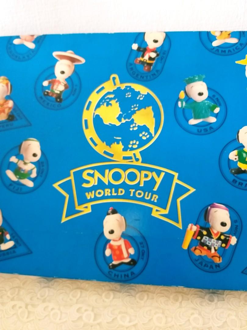 McDonald's Snoopy World Tour collection., Hobbies & Toys, Toys & Games ...