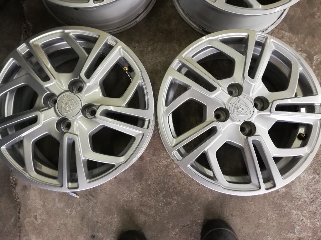 sport rim proton 15 inch original saga, Auto Accessories on Carousell