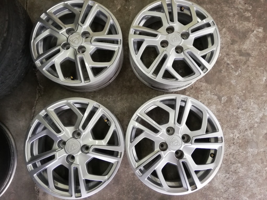 sport rim proton 15 inch original saga, Auto Accessories on Carousell