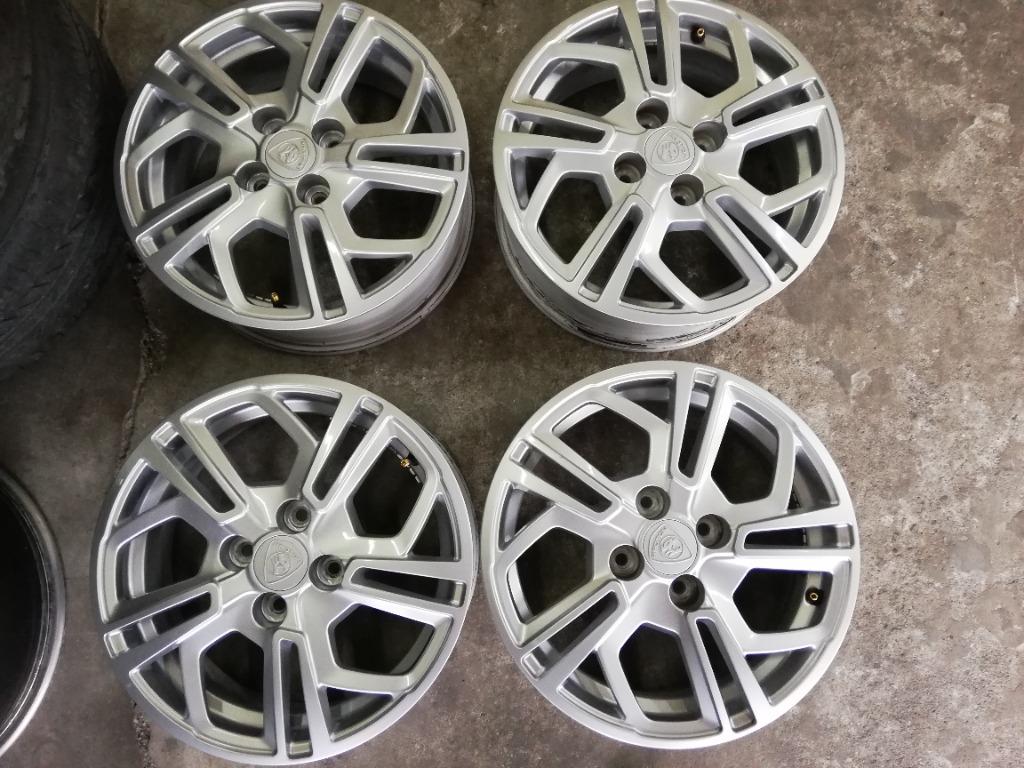 sport rim proton 15 inch original saga, Auto Accessories on Carousell
