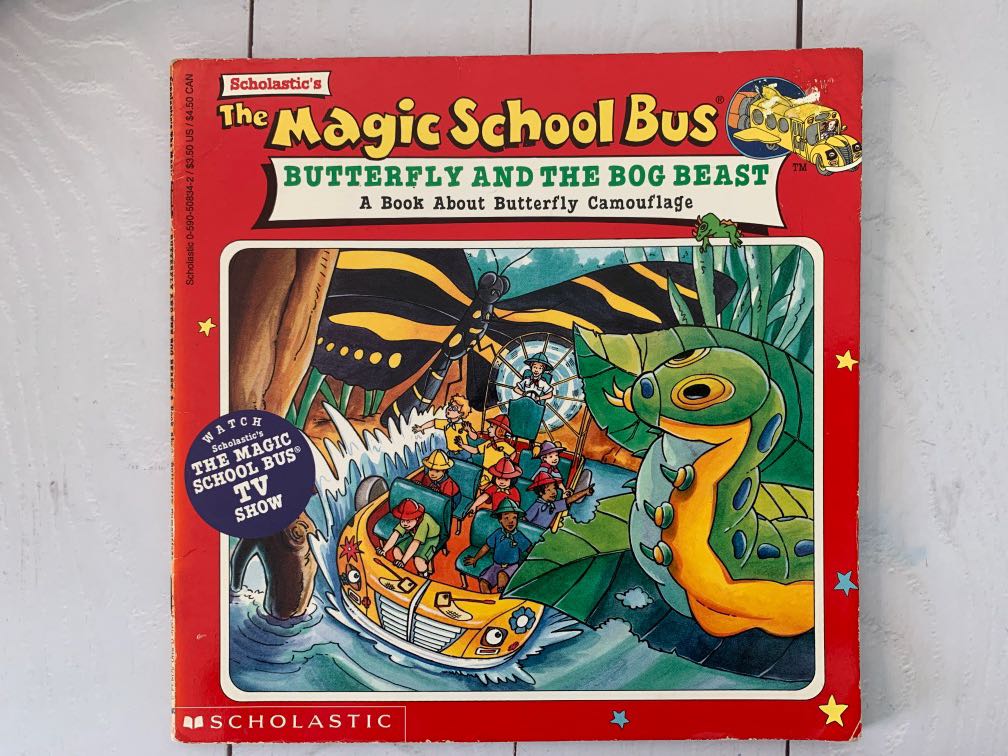 The Magic School Bus - Butterfly and The Bog Beast, Hobbies & Toys ...