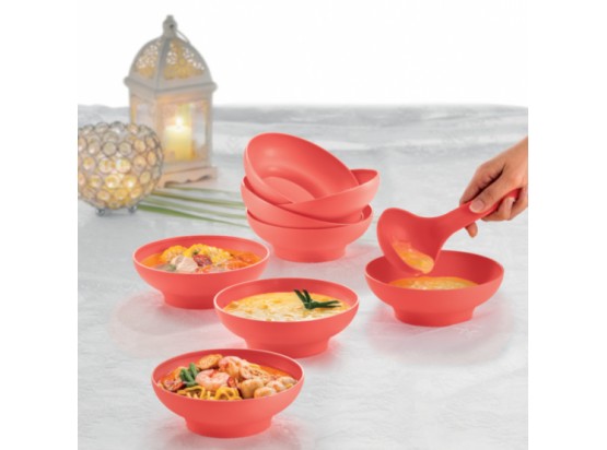 Tupperware Open House Bowl (4s) 600ml, TV & Home Appliances, Kitchen ...