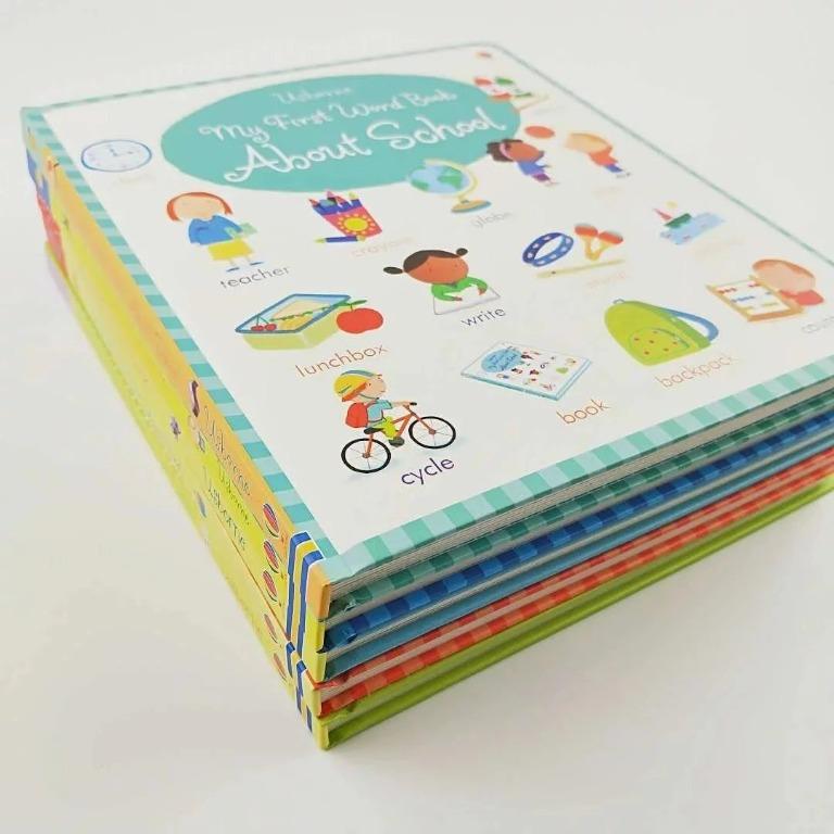 Usborne My First Word Book(set of 5 books) Point Readable, Hobbies ...