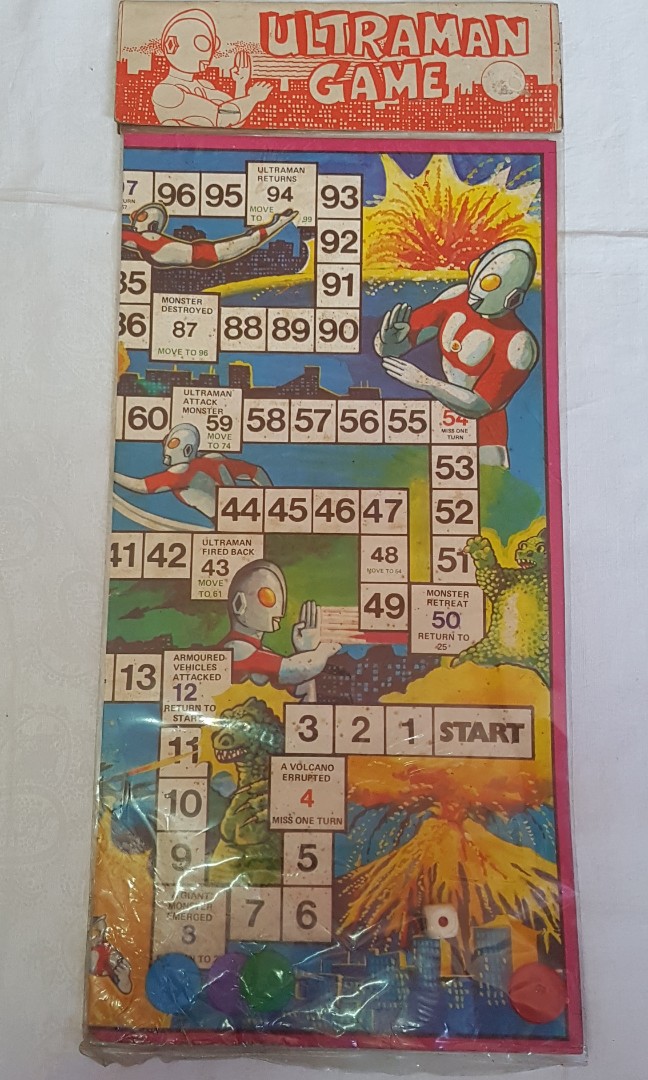 Vintage Ultraman Game New In Package, Hobbies & Toys, Toys & Games on ...