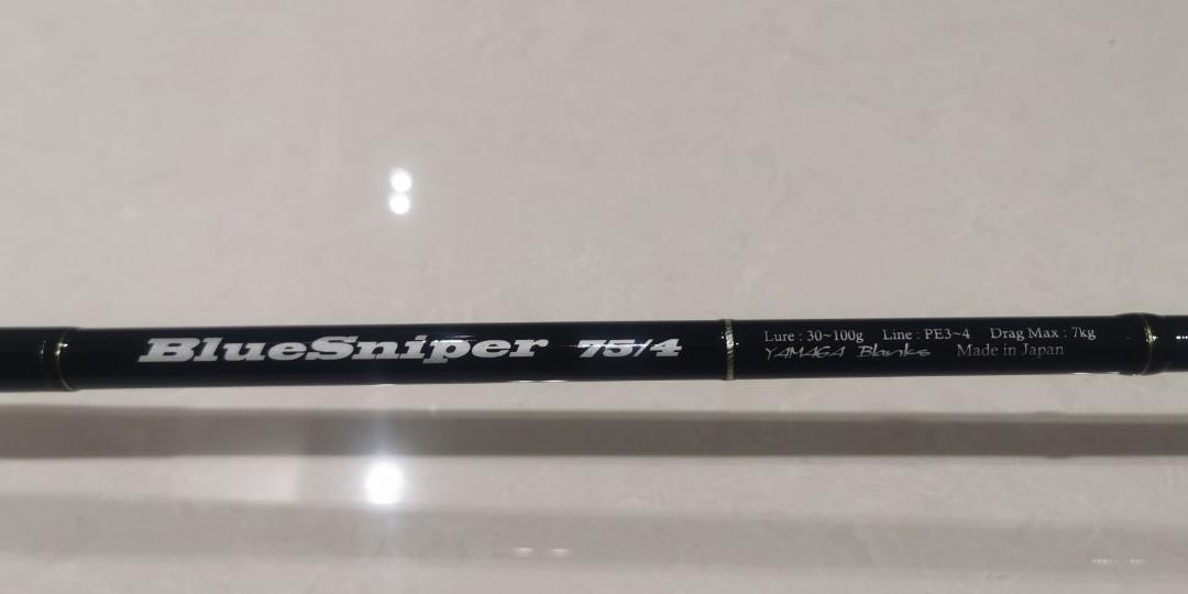 YAMAGA BLANKS Blue Sniper 75/4 fishing rod, Sports Equipment, Fishing ...