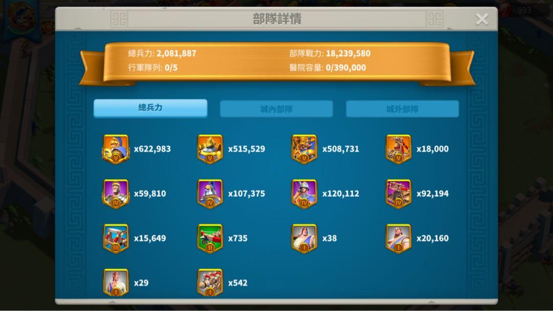 平賣 萬國覺醒 VIP15 7000萬戰 7覺醒 ROK Rise of Kingdoms, 興趣及遊戲, 玩具 & 遊戲類 - Carousell