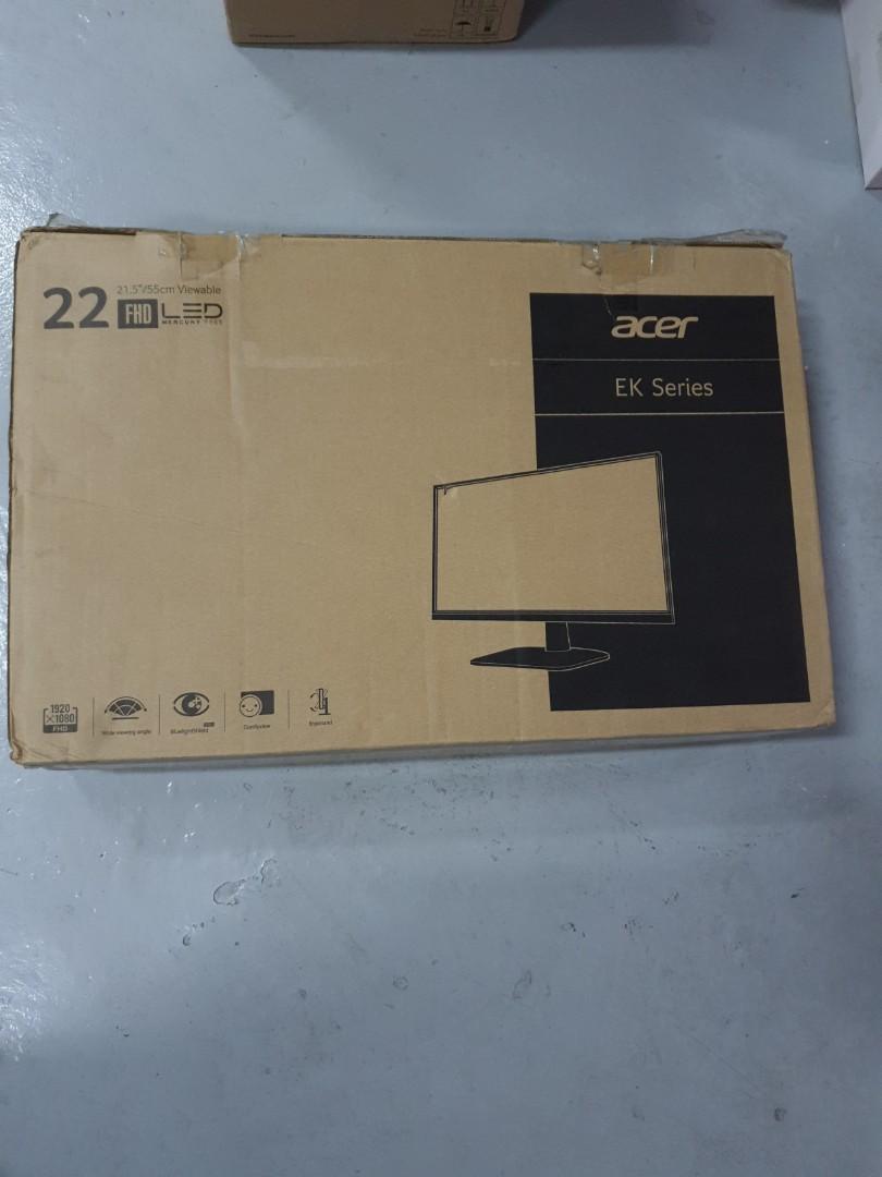 ( Brand New ) Acer 22-inch Monitor EK220Q A (SLIM) # Full HD 1080p ...