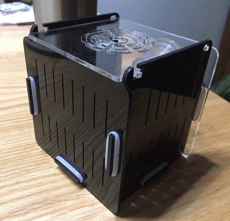 Black Acrylic Fish Separator Breeding Box, Pet Supplies, Homes & Other ...