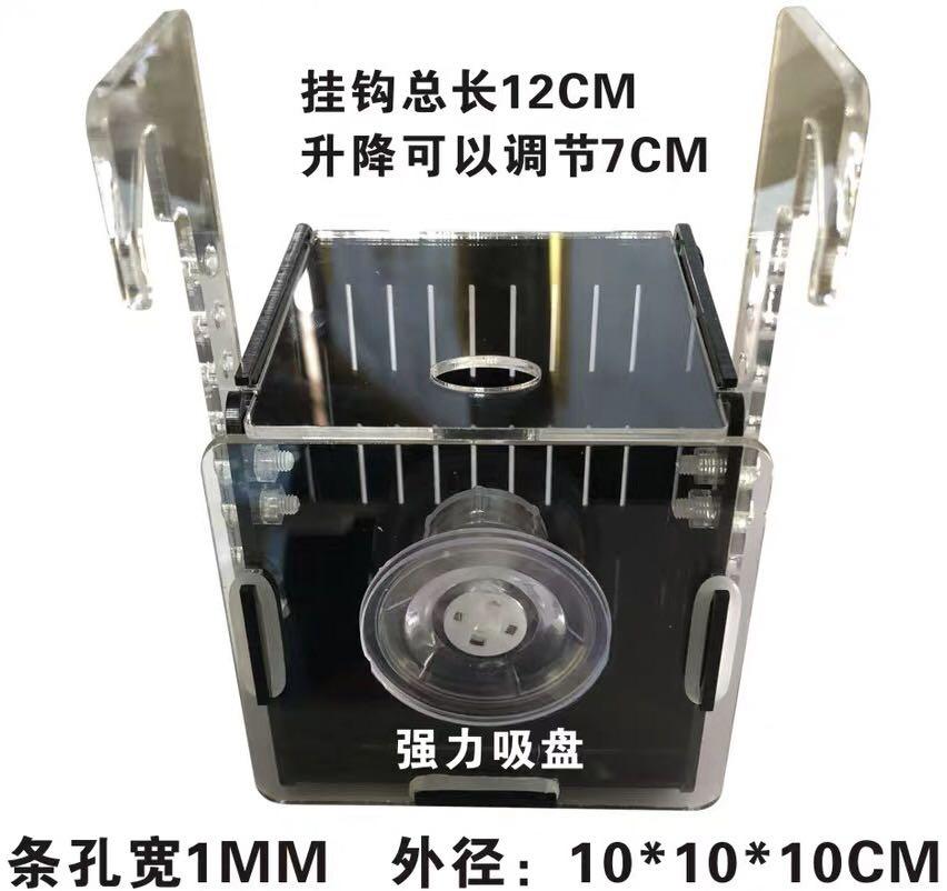 Black Acrylic Fish Separator Breeding Box, Pet Supplies, Homes & Other ...