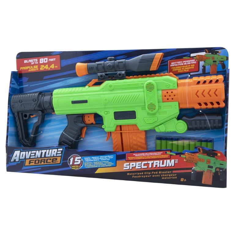 Adventure Force Spectrum Motorized Nerf Blaster, Hobbies & Toys, Toys ...