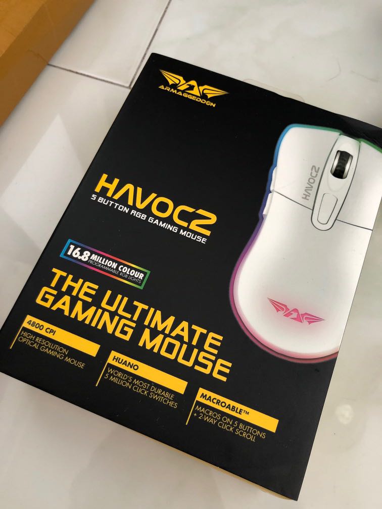 Armaggeddon Havoc 2 mouse, Computers & Tech, Parts & Accessories, Mouse ...