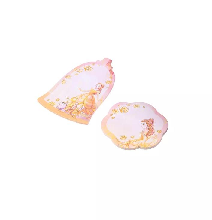 (PO) Authentic Japan Disney Ariel / Belle / Rapunzel Boxed Sticky Notes ...