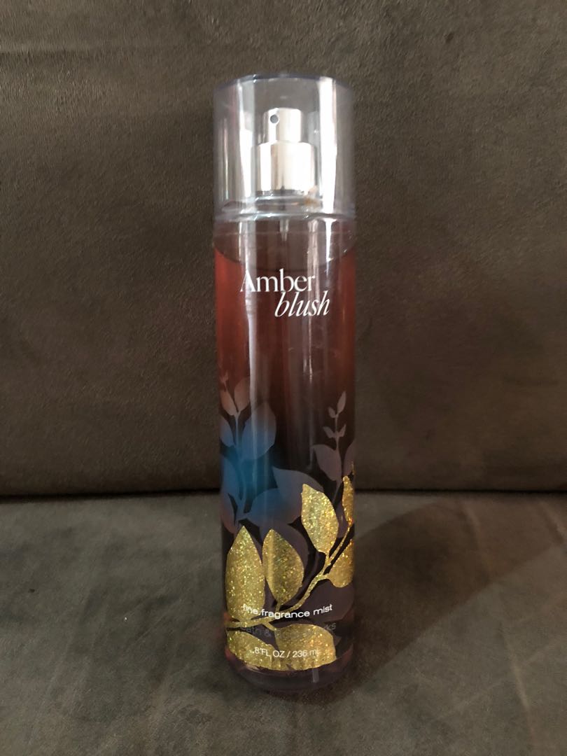Bath and Body Works Amber Blush, Beauty & Personal Care, Fragrance ...
