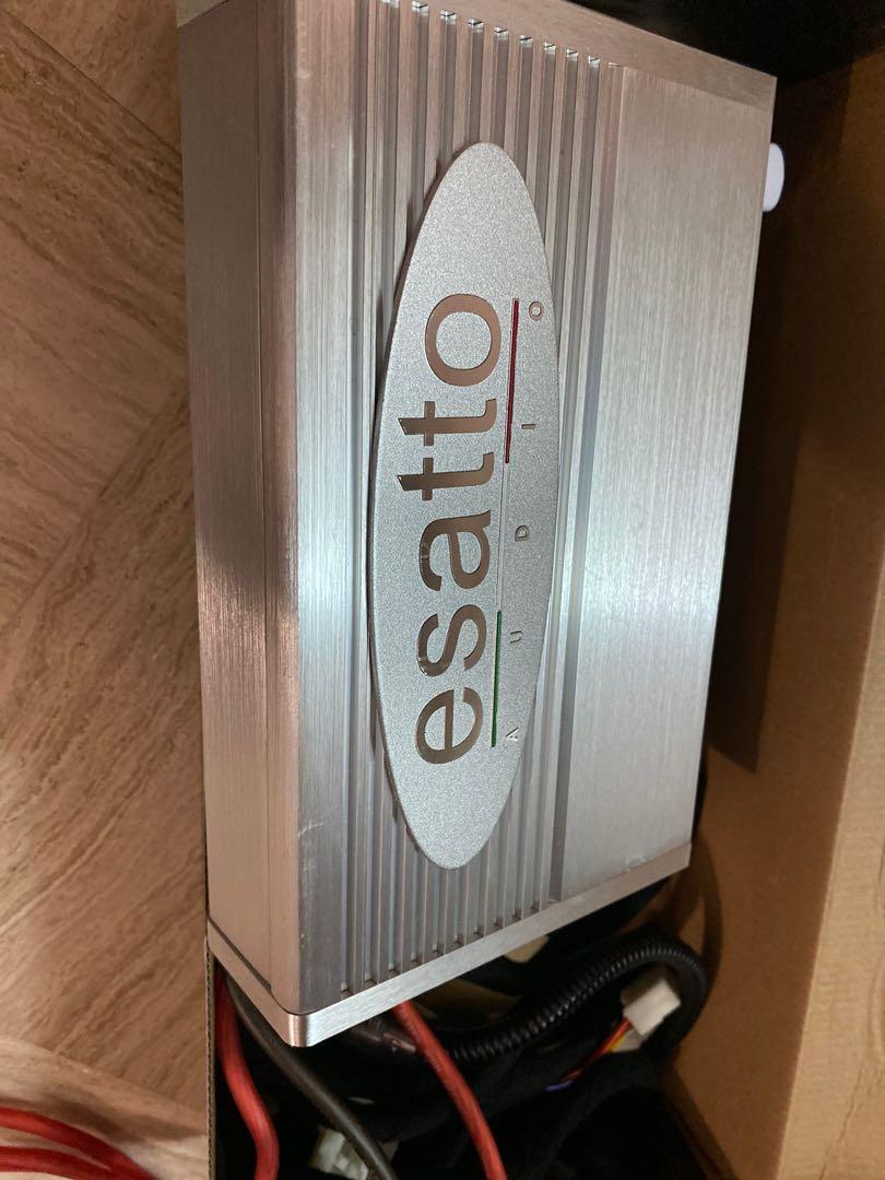 Complete set of Esatto 1xDsp, 1xsub, 4 component speakers with tweeters, Audio, Other Audio ...