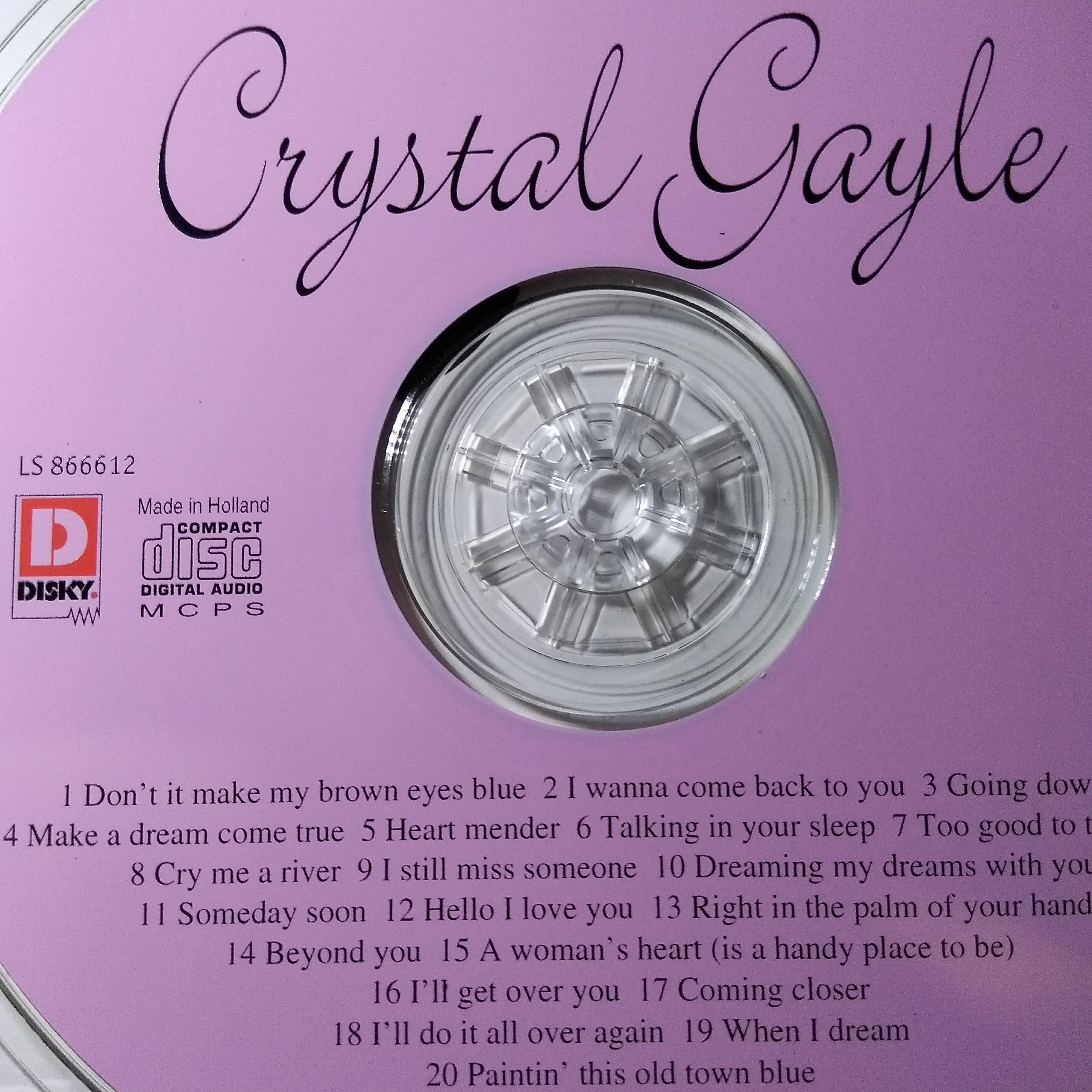Crystal Gayle-20 Great Love Songs made in Holland, 興趣及遊戲, 收藏品及紀念品, 明星周邊 ...