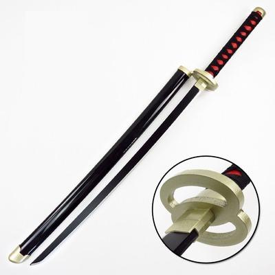 Demon Slayer Genya Shinazugawa Nichirin Blade (Cosplay Wooden Sword ...