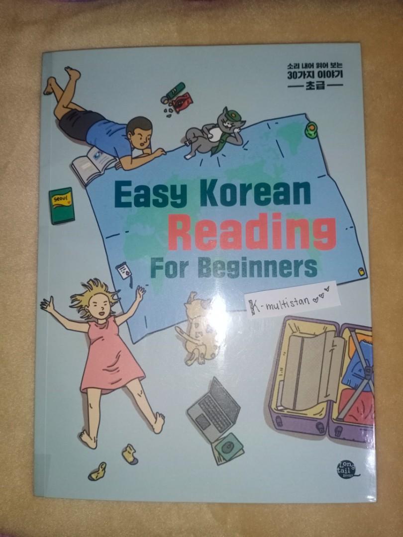 Easy Korean Reading For Beginners (Korean Book), Hobbies & Toys, Books ...