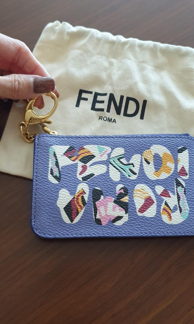 Fendi Roma Coin Pouch, Women's Fashion, Bags & Wallets, Purses ...