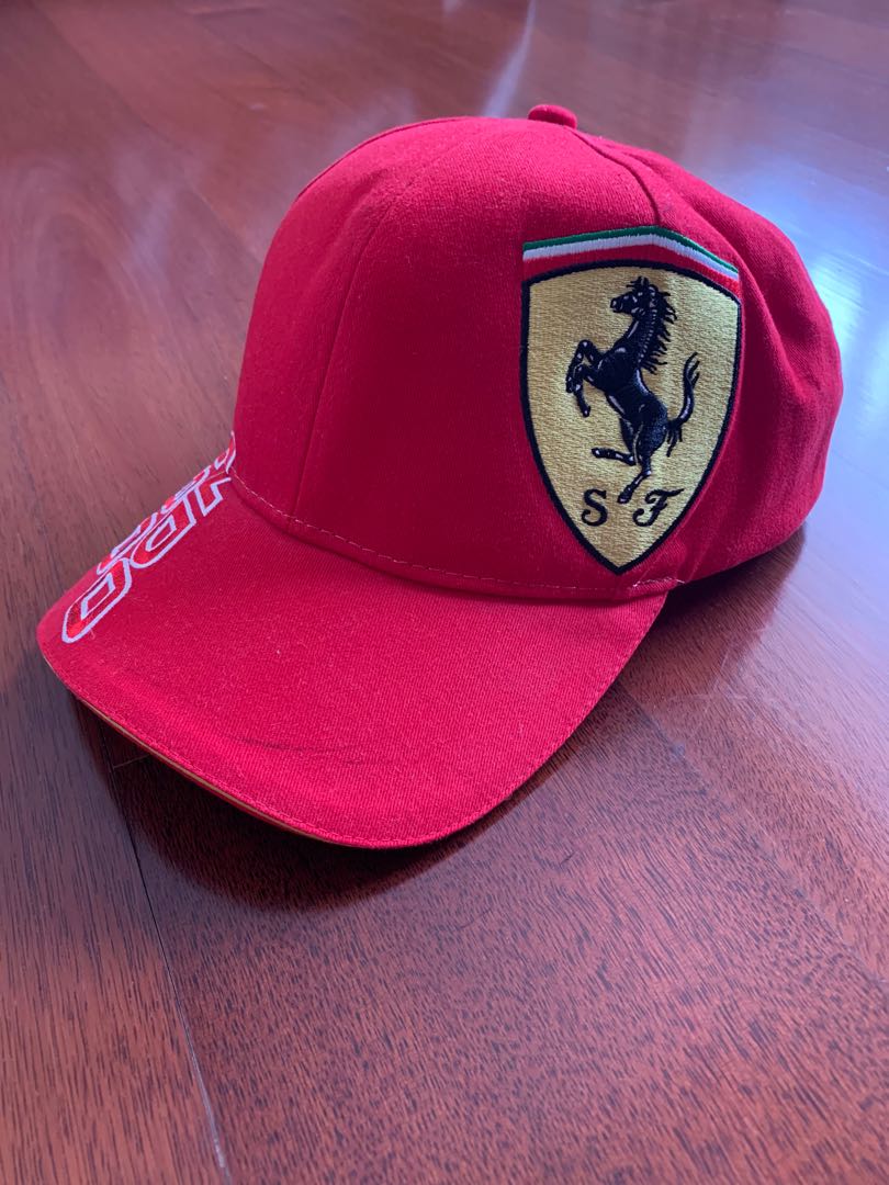 Ferrari F1 team racer cap Red, Men's Fashion, Watches & Accessories ...
