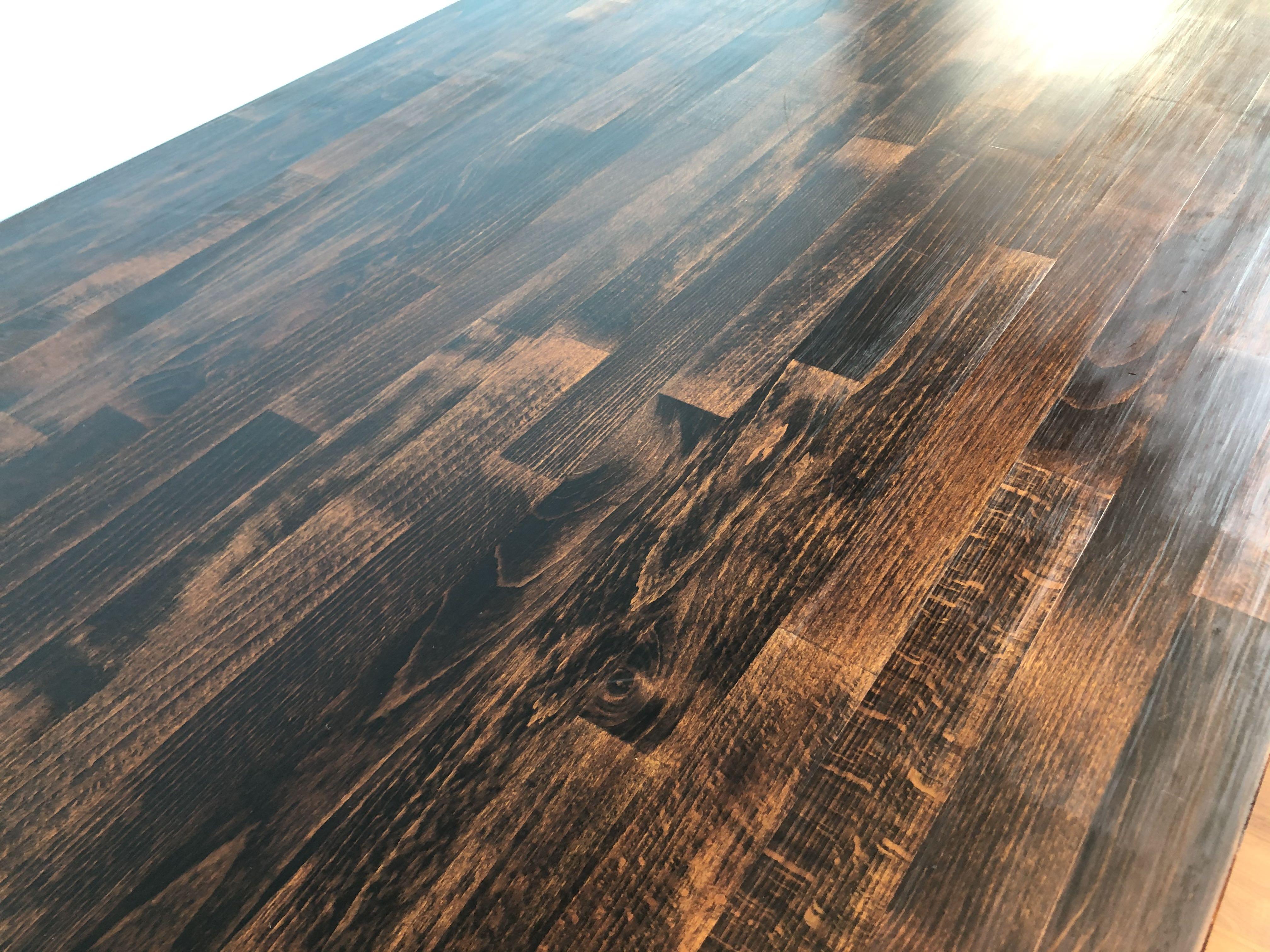 Unique GERTON solid wood stained & varnished study table, Furniture ...