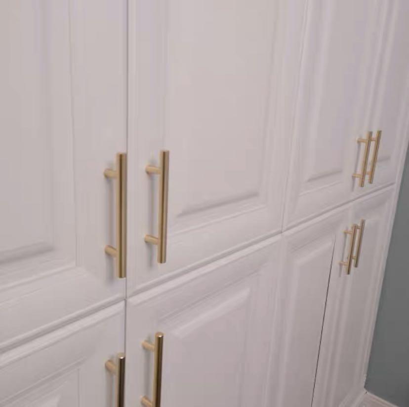 🔨Gold Cabinet Drawer Handle Handerbar, Furniture & Home Living ...