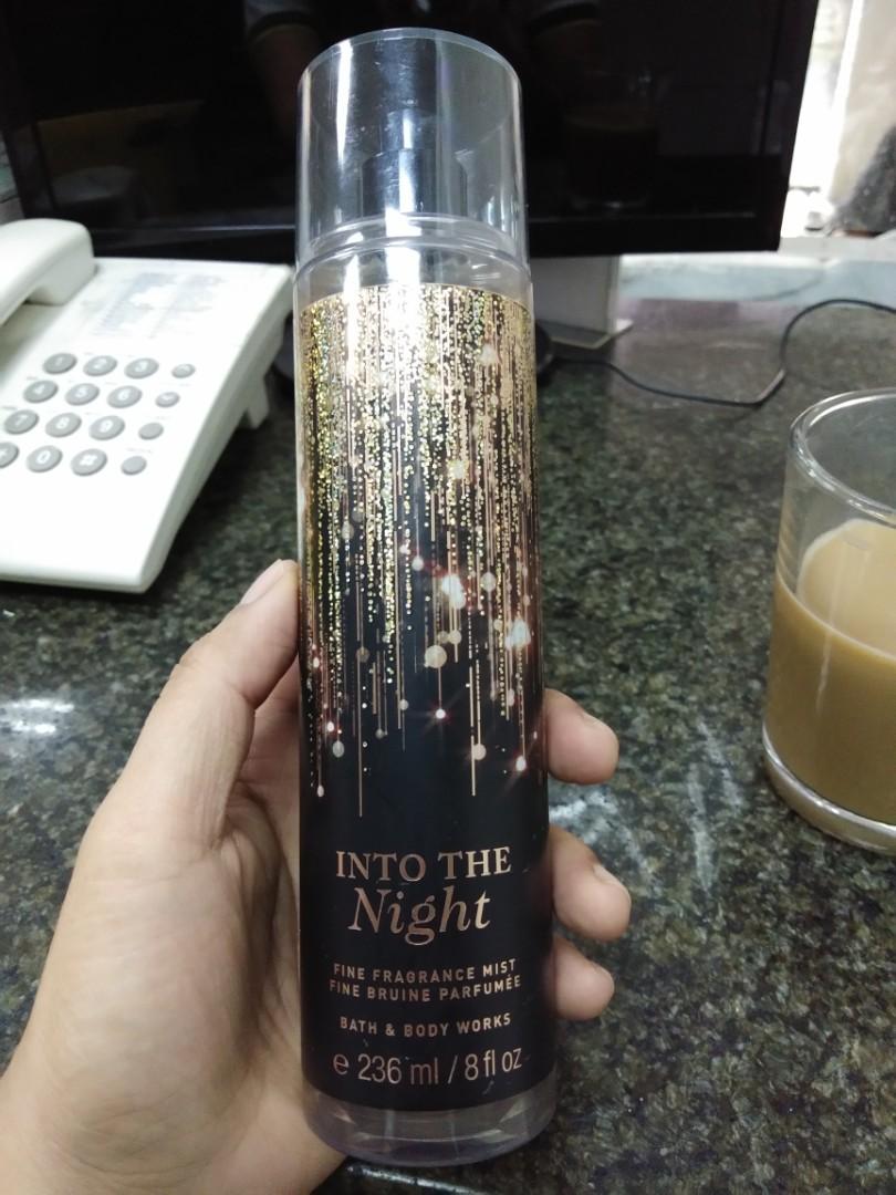 Original Bath and Body Works Into the Night Fragrance Mist, Beauty ...