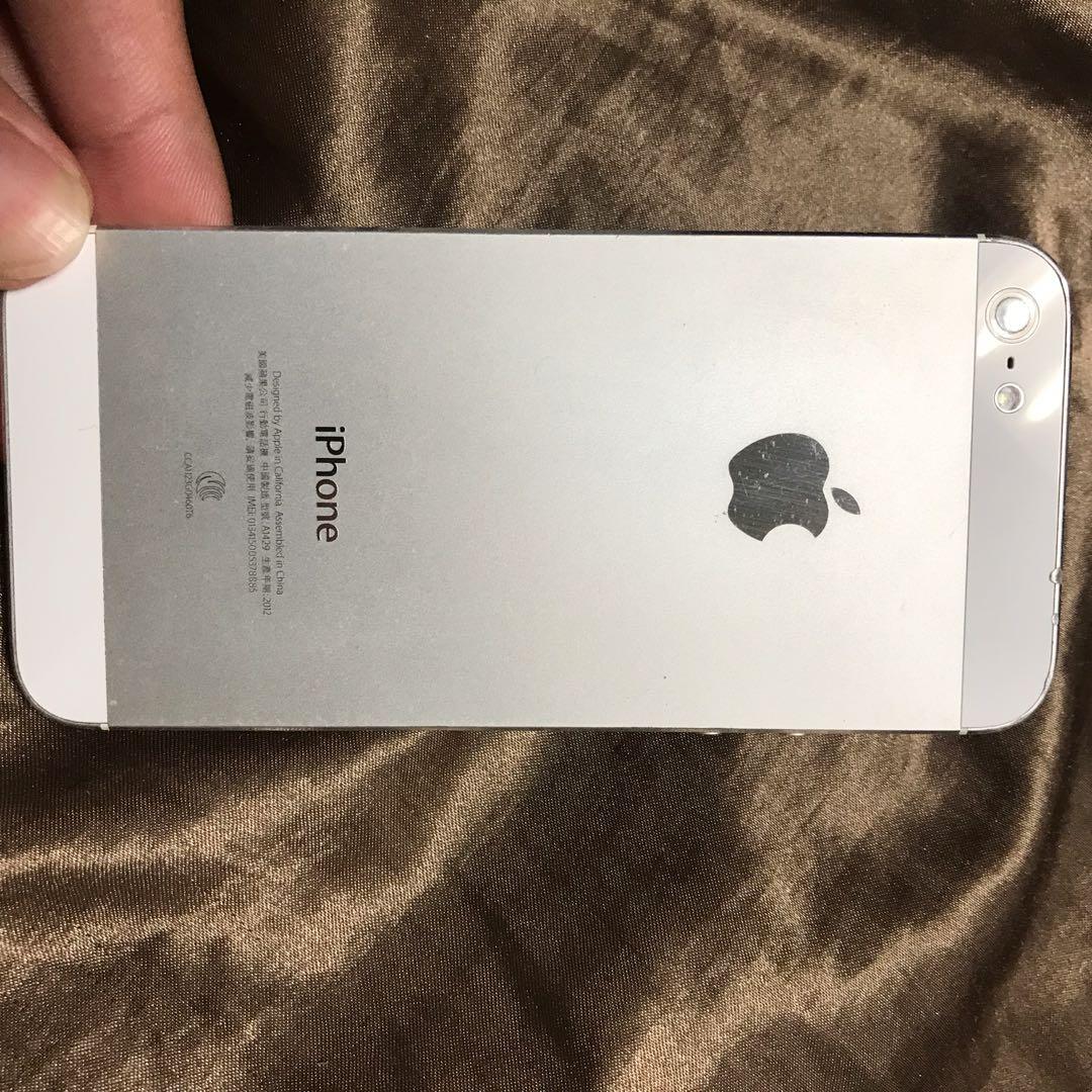Apple 蘋果iPhone 5 16G 型號A1429 白色 單機無配件可正常用, 手機及配件, 手機, iPhone, iPhone 14 ...