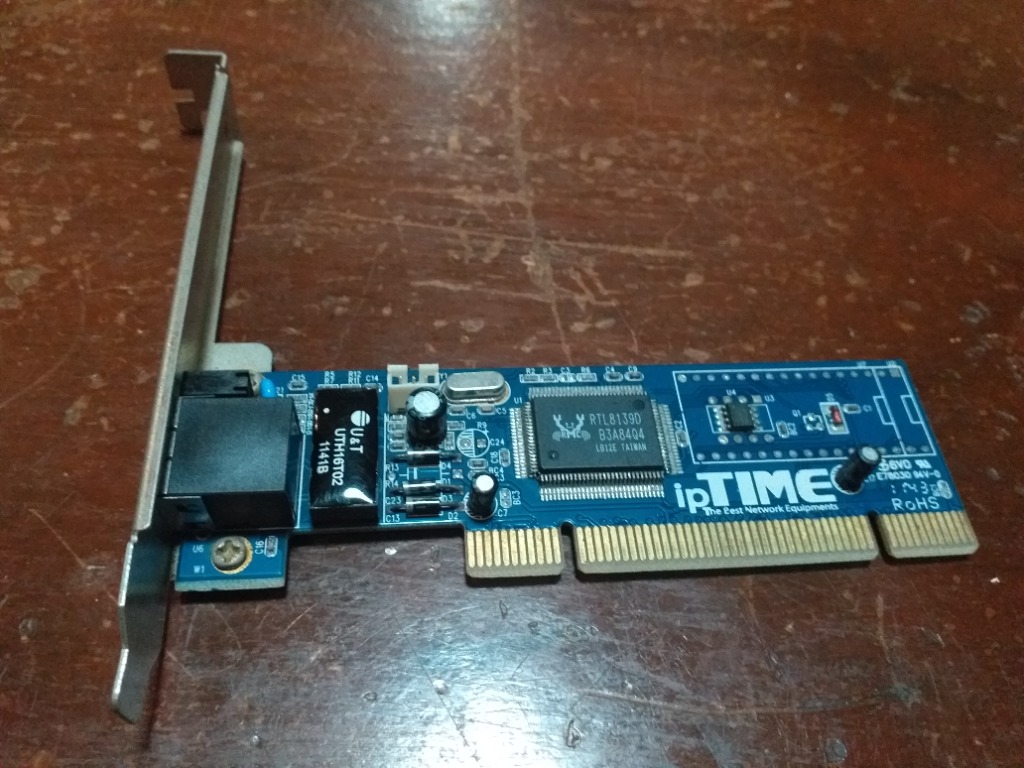 ipTIME E78030 94V-0 Low-Profile PCI LAN Card on Carousell