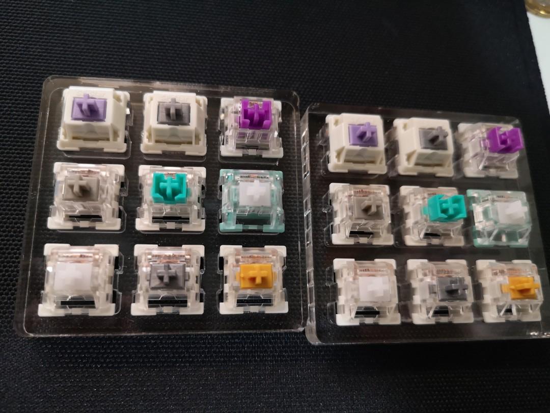 Mechanical Keyboard Switch Tester Kits w/ acrylic base and transparent ...