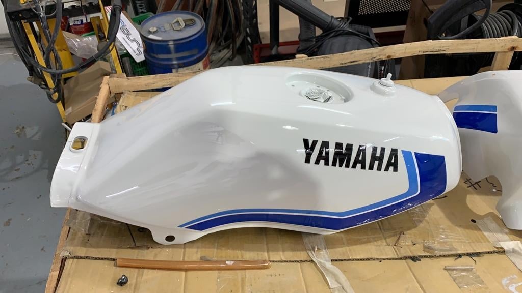Motorcycle Tank Respray, Motorcycles, Motorcycle Accessories on Carousell